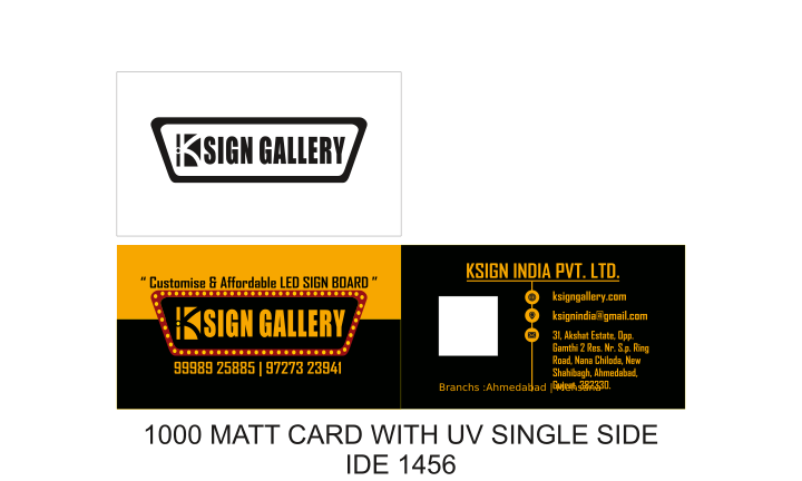 K Sign Gallery - Leading manufacturer of high-quality sign boards ...